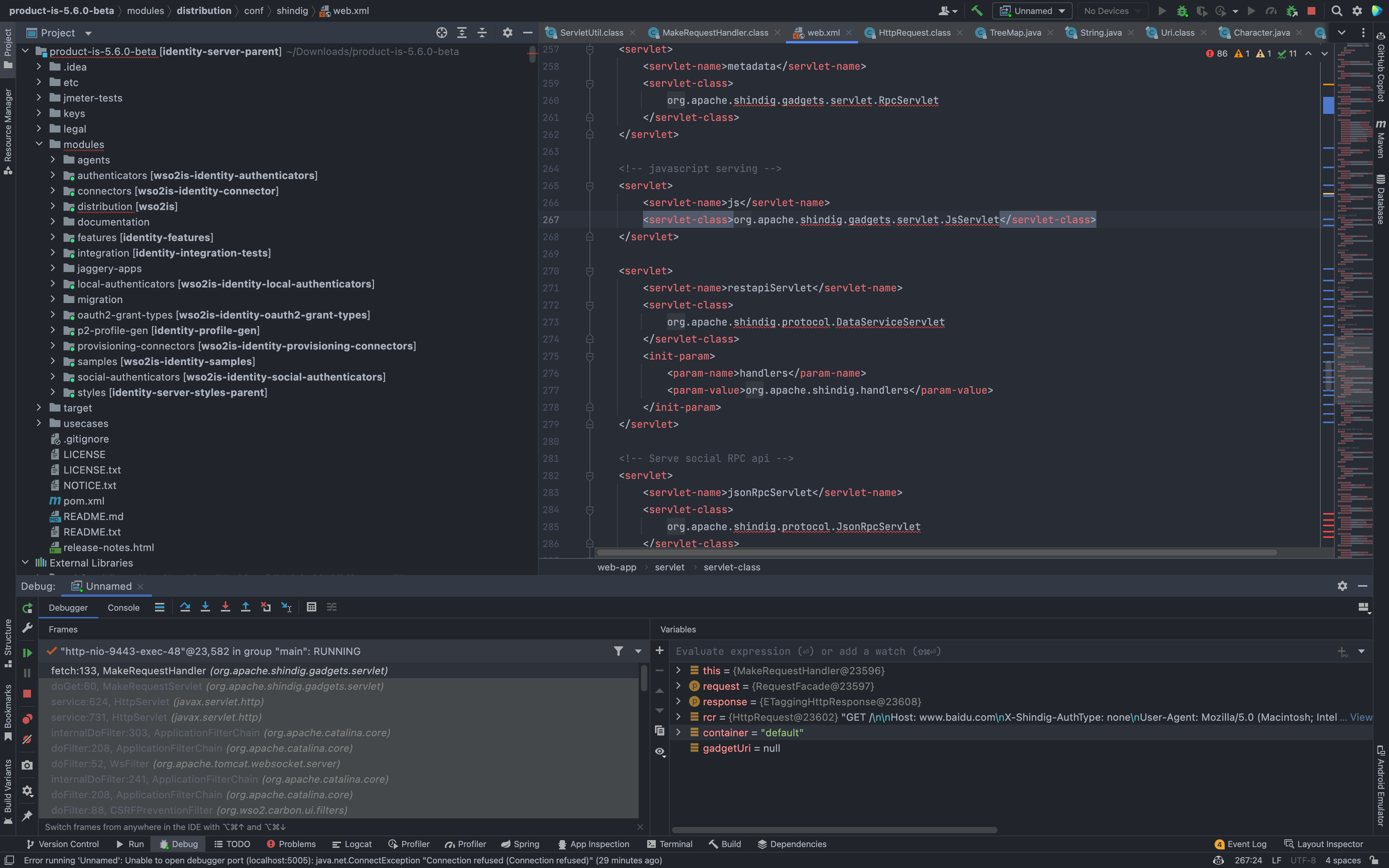 WSO2 proxy SSRF漏洞 WSO2-2019-0598 - Vuls Wiki